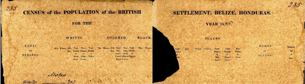 History of Censuses in Belize